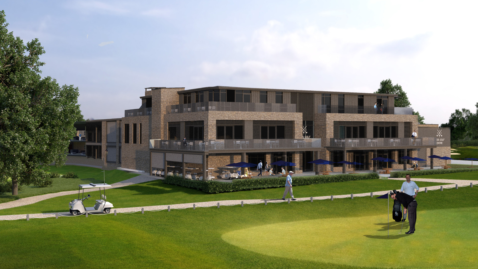 Leeds Golf Centre - Brewster Bye Architects